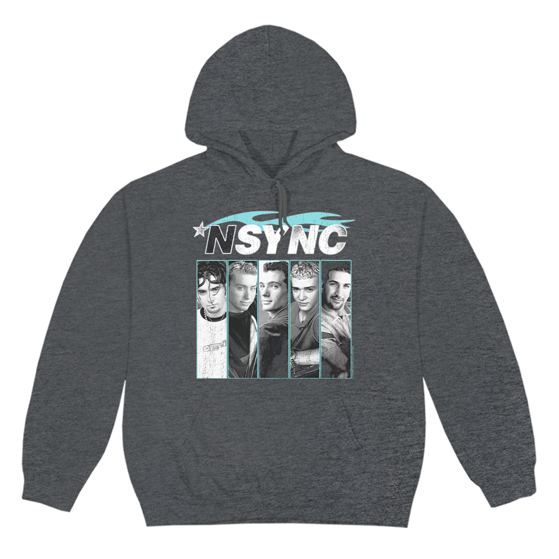 Here We Go Charcoal Pullover - NSYNC UK